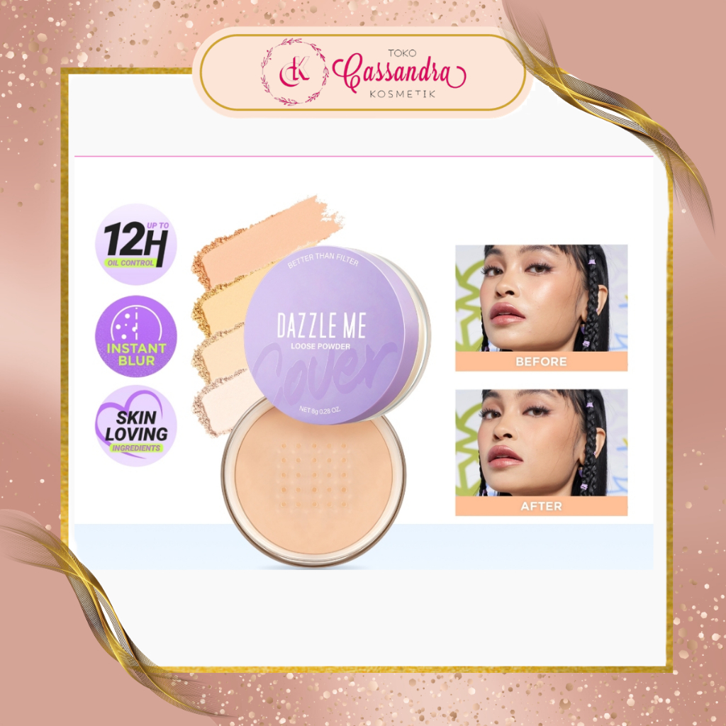 Jual DAZZLE ME FIXED LOOSE POWDER 8GR | Shopee Indonesia