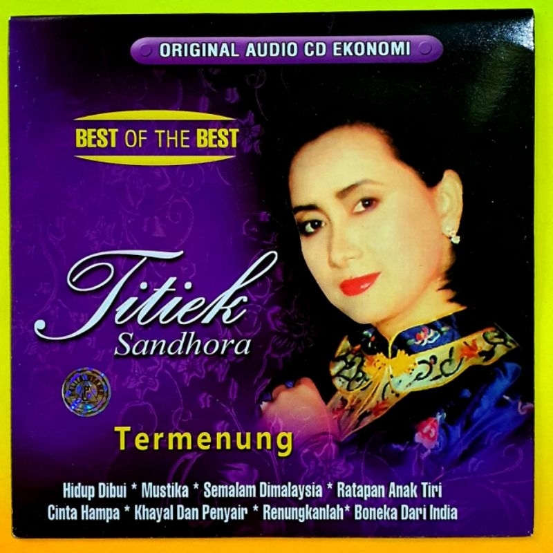 Jual KASET CD LAGU TITIK SANDHORA-KASET ORIGINAL CD COMPACT DISC LAGU TITIEK SANDHORA-KASET CD ...