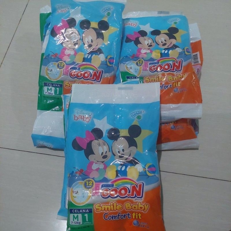 Jual GOON M30 comfort fit pants ( isi 30 pcs single pck ) | Shopee Indonesia