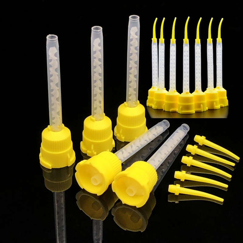 Jual Dental Mixing Tips 1:1 Yellow Tip Impression Kuning light body ...