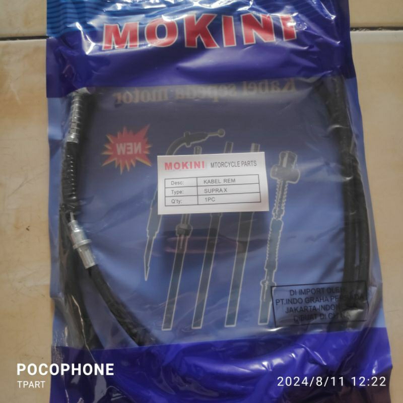 Jual kabel rem tromol depan supra/ grand/ win | Shopee Indonesia