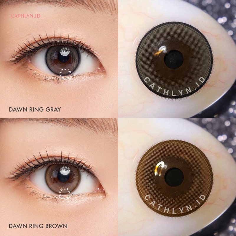 Jual CATHLYN.ID - [NEW] Softlens Dawn Ring Series ( gray & brown ...