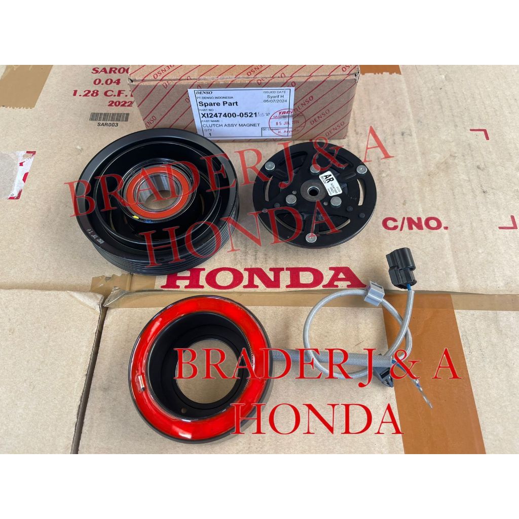 Jual MAGNET CLUTCH COMPRESSOR JAZZ GK5 MOBILIO BRIO BRV GEN 1 DG1 HRV ...