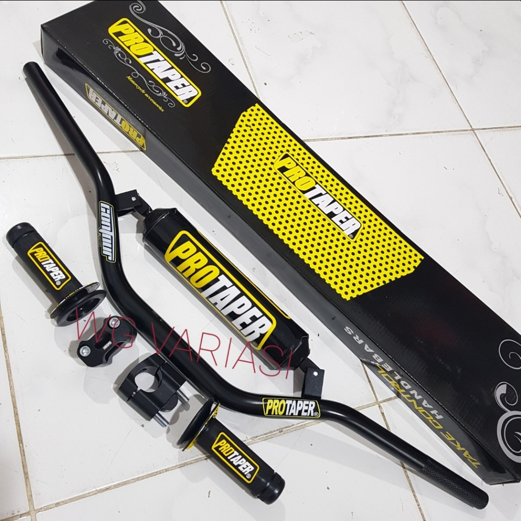 Jual Stang fatbar protaper High satu set Handgrip Dan Busa palang Stang ...