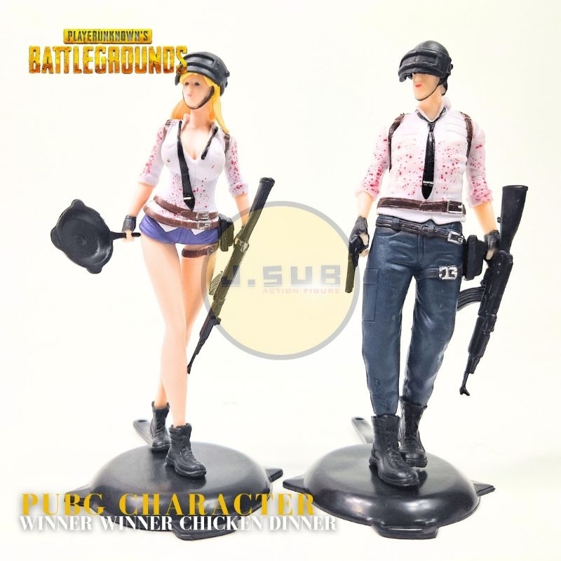 Jual Action Figure Pubgm Pubg Mobile Statue Character Gaming Game ...