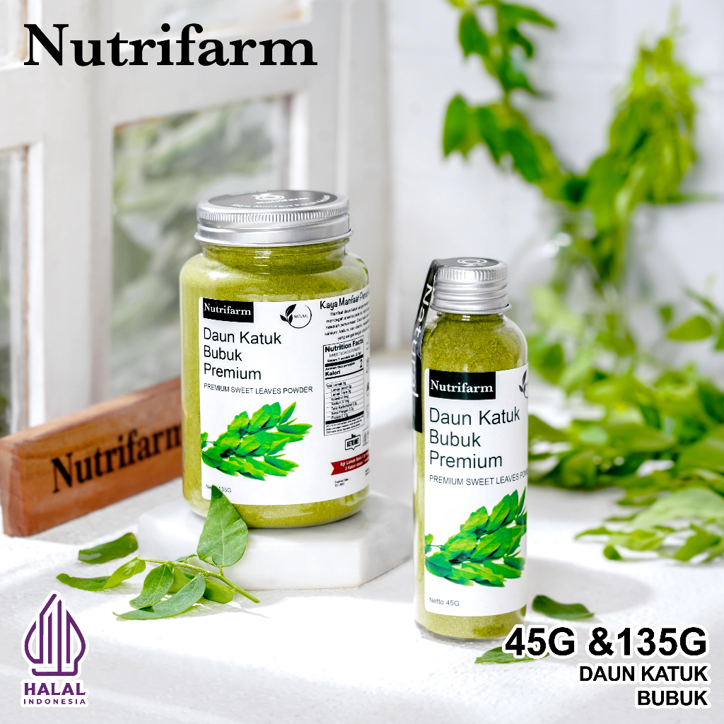 Jual Nutrifarm Daun Katuk Bubuk 45 gram 135 gram | Shopee Indonesia