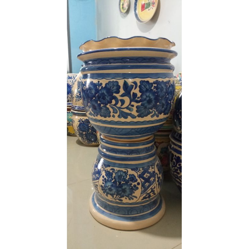 Jual Guci Keramik Pot Kaki | Shopee Indonesia