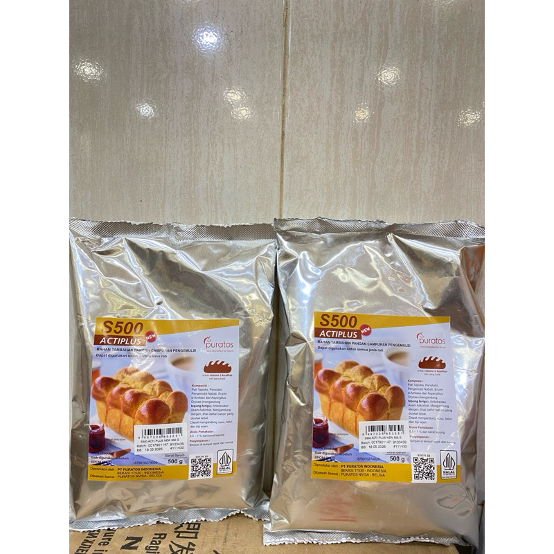 Jual Puratos S500 Acti Plus Bread Improver 500gr | Shopee Indonesia