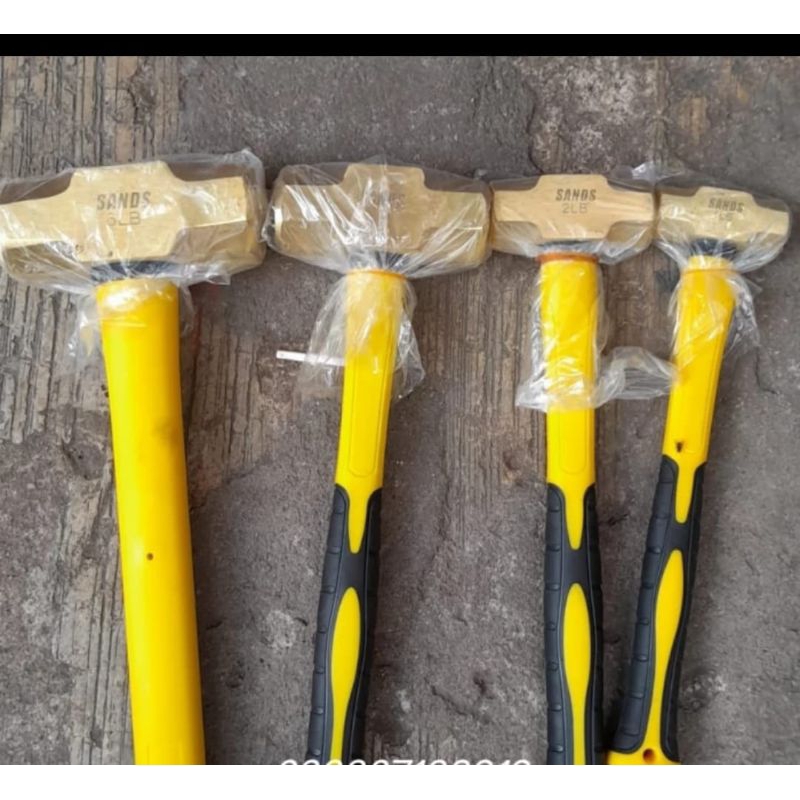 Jual palu kuningan 20 lb/brass hammer 10 kg OPT | Shopee Indonesia