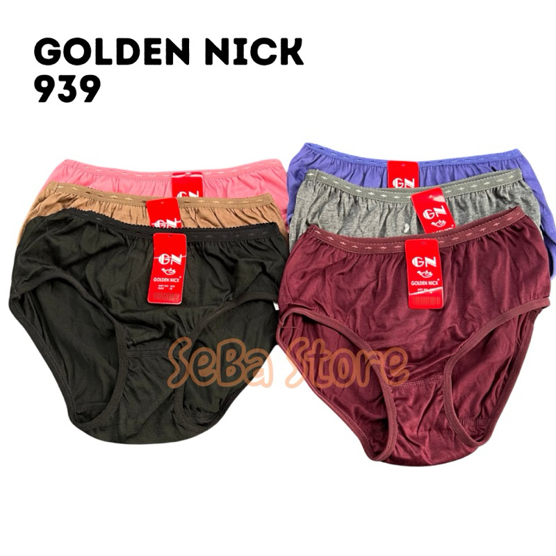 Jual 6pcs CD GOLDEN NICK DEWASA GN 939 /931 GELAP PASTEL /CELANA DALAM ...