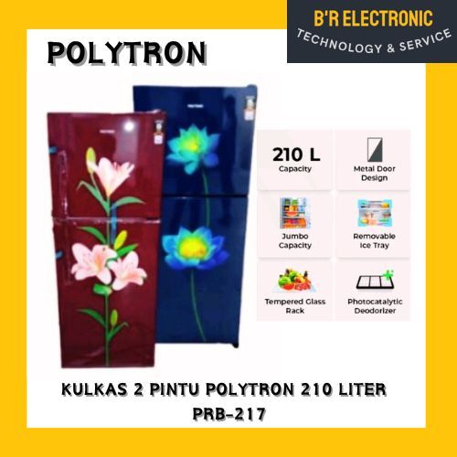 Jual KULKAS 2 PINTU POLYTRON - PRB 217 [ GARANSI RESMI ] | Shopee Indonesia