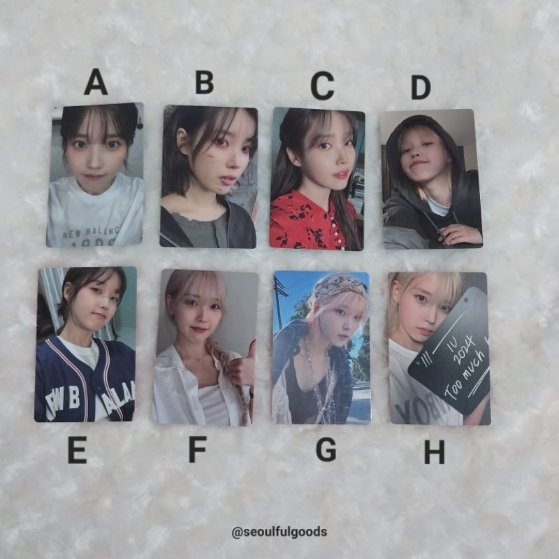 Jual Photocard Official IU The Winning (I & U ver / Red & Black ...