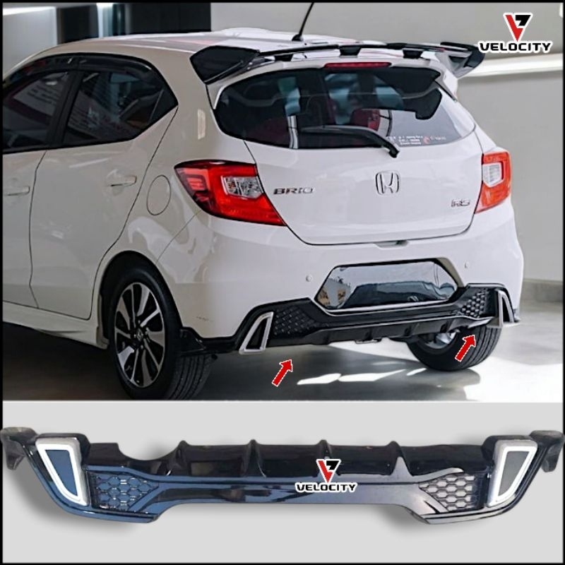Jual Diffuser Brio Urbanite all new Body Kit Belakang Brio semua tipe ...