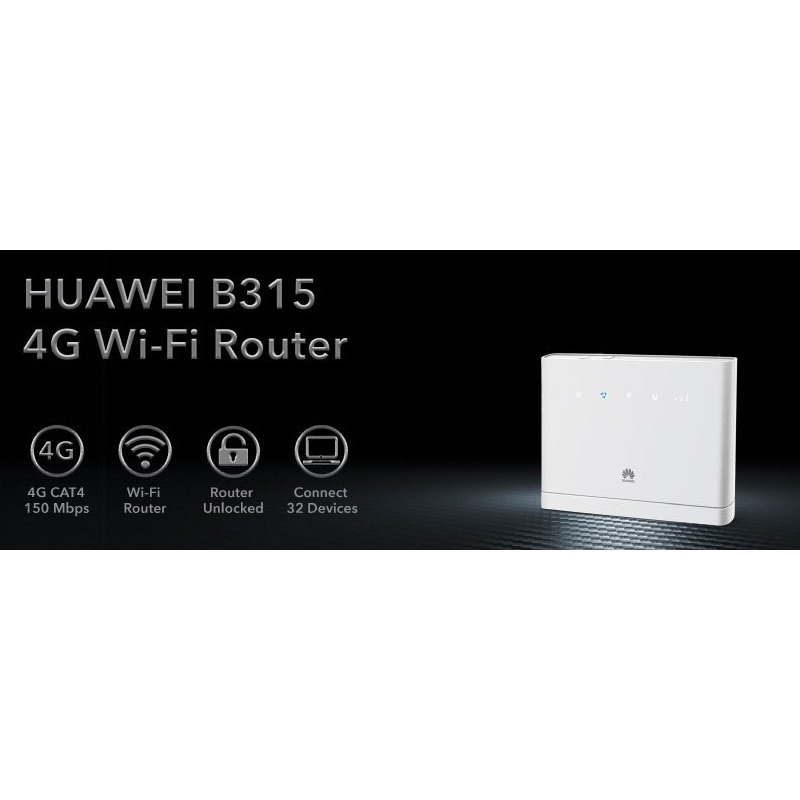 Jual Modem Home Router LTE CPE Huawei B315 B315s Unlock 4G GSM ...