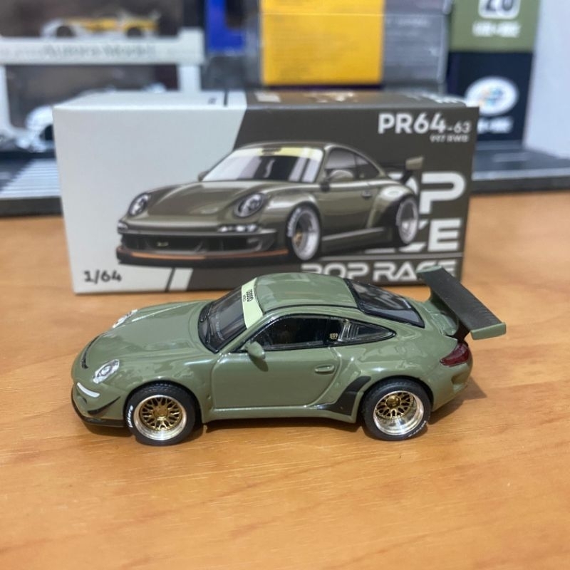 Jual Pop Race - 997 RWB (dark green) | Shopee Indonesia