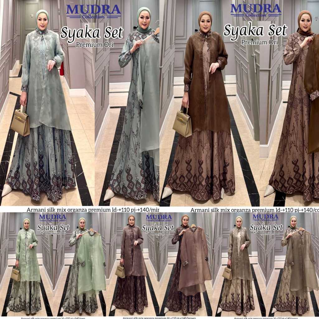 Jual SYAKA SET PREMIUM ORI BY MUDRA | Shopee Indonesia