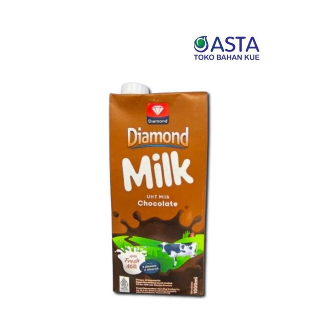Jual Diamond Milk UHT Chocolate 1 L/1000 Ml | Shopee Indonesia