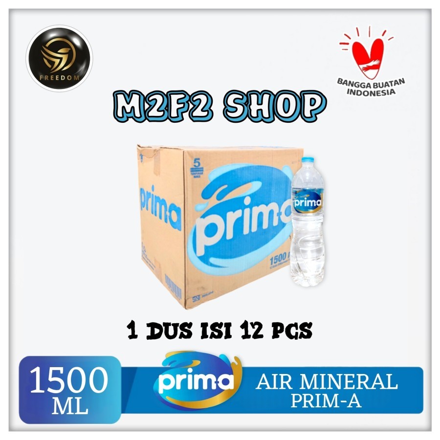 Jual Air Mineral Prima Botol Besar Plastik Pet - 1500 ml (Kemasan Karton) | Shopee Indonesia