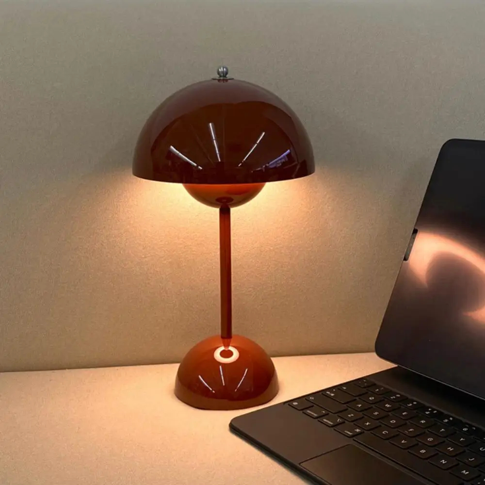 Jual BOB Lampu Hias Meja Portable LED Bunga Jamur Lampu Sensor Sentuh ...