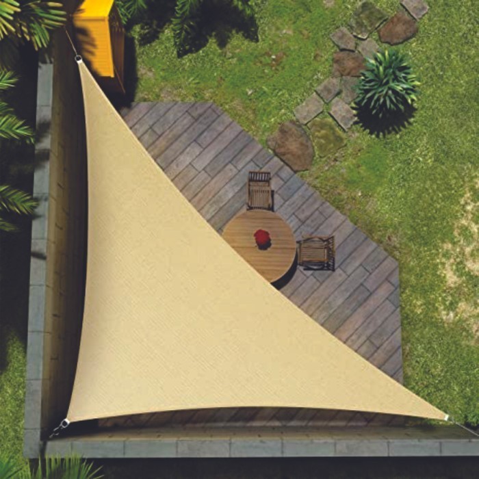 Jual Tenda Membrane Segitiga , Awning Taman, Camping, Outdoor Bahan ...