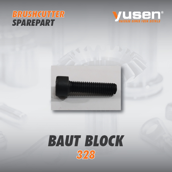 Jual Baut Block Ukuran 5 x 20 Yusen BG 328 Cylinder Block Screw Bolt ...