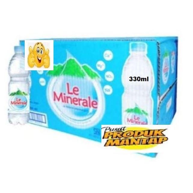 Jual Le Minerale Air Mineral 330ml (1 dus isi 24 botol) | Shopee Indonesia