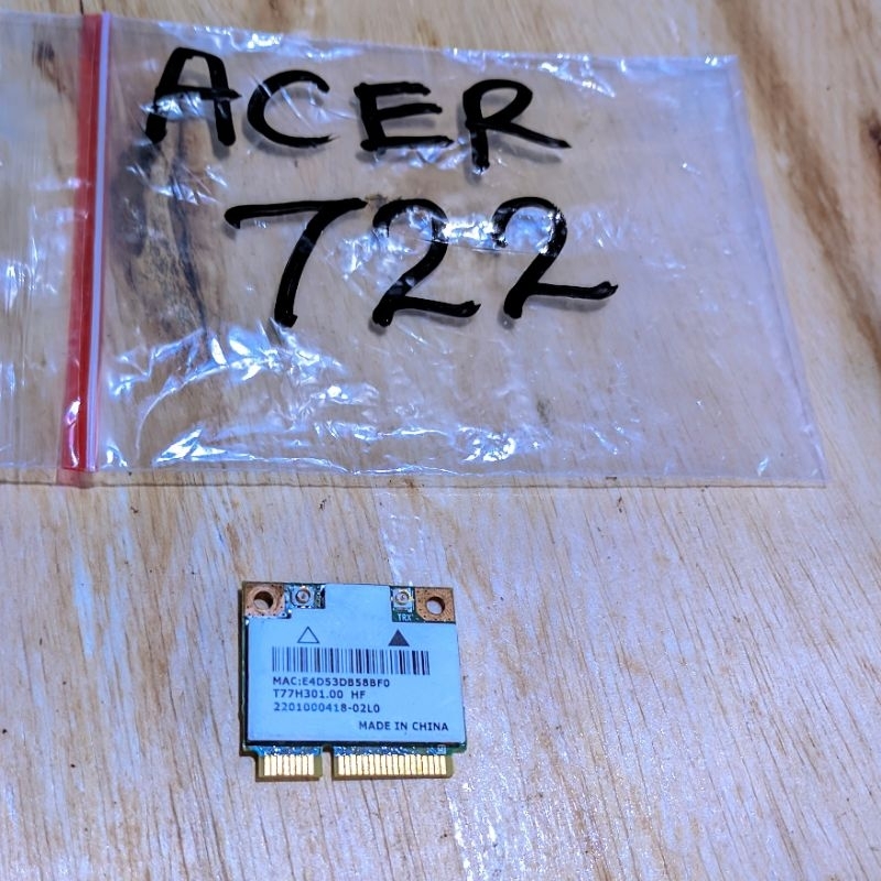 Jual Wifi card Acer aspire one 722 second original | Shopee Indonesia