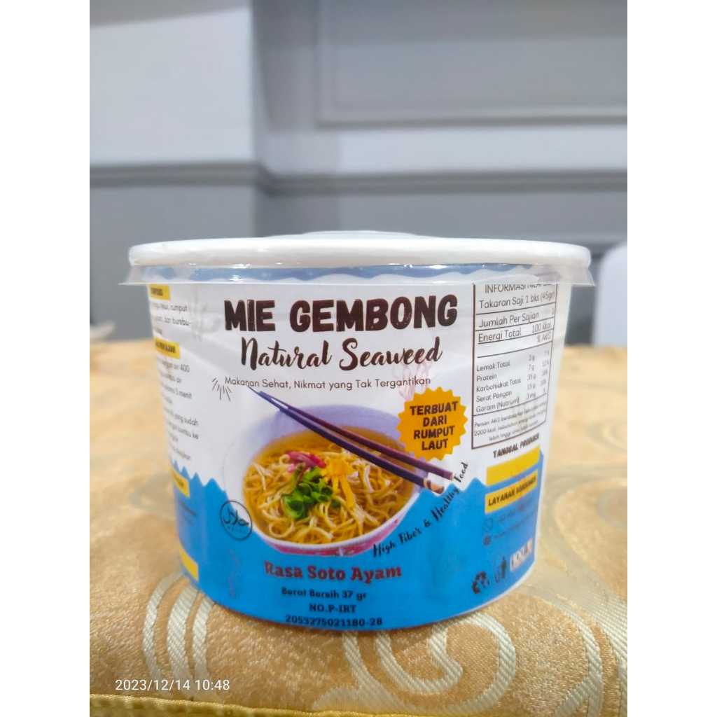 Jual Mie Rumput Laut (Mie Gembong) | Shopee Indonesia