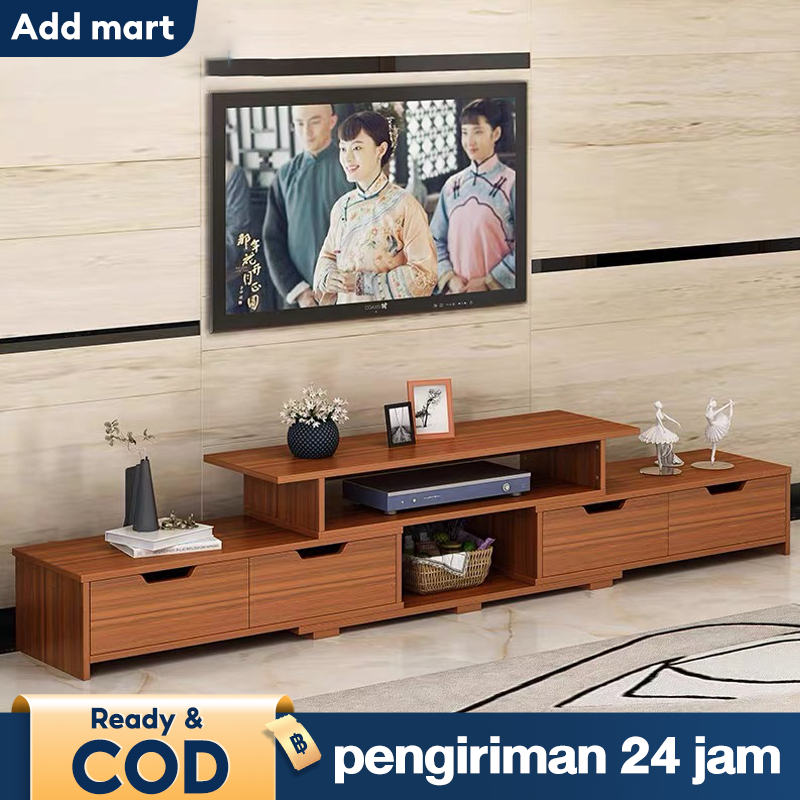 Jual Meja TV Kayu TV Serbaguna Minimalis Rak TV Kayu Modern Murah Meja ...