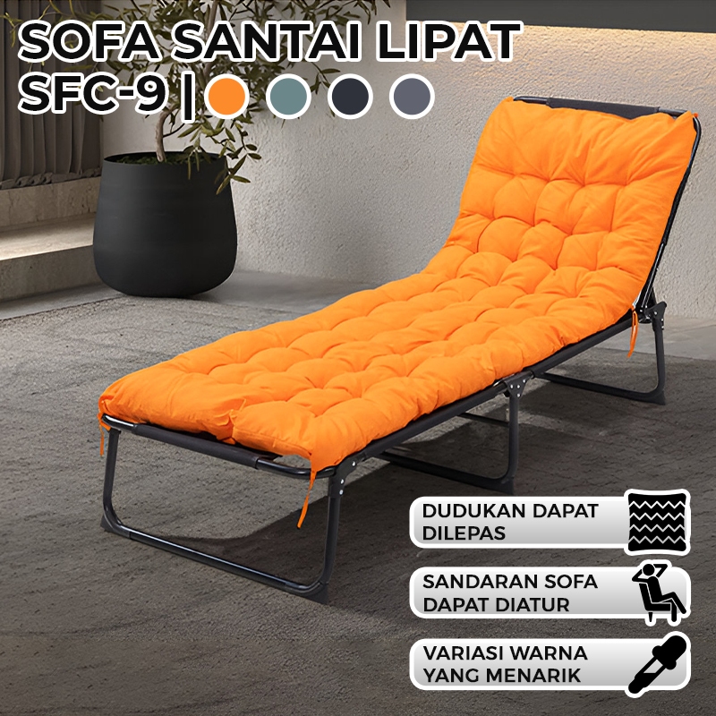 Jual Sofa Tempat Tidur Lipat Sofa Relaxing Sofa Luar Ruangan | Shopee Indonesia