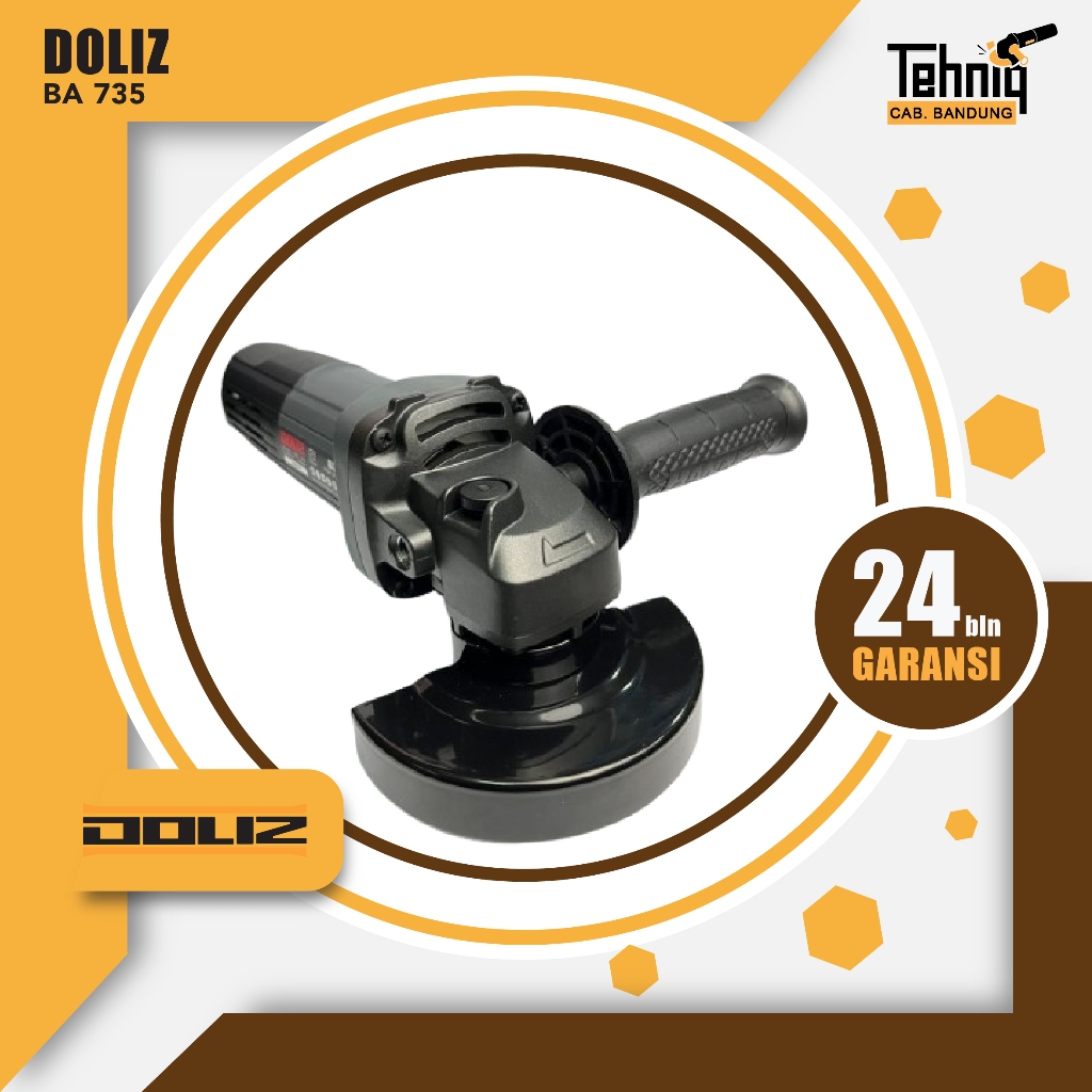 Jual Disc Grinder DOLIZ BA735 Mesin Gerinda Listrik Tangan | Shopee ...