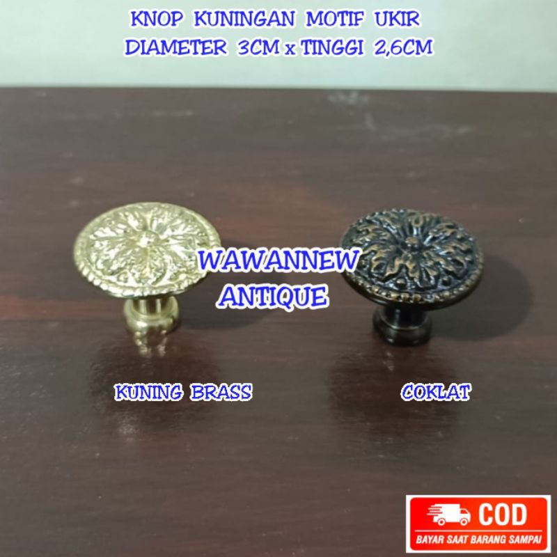 Jual Handle / Tarikan Laci Lemari Jendela Pintu Rumah Kuningan Kitchen ...