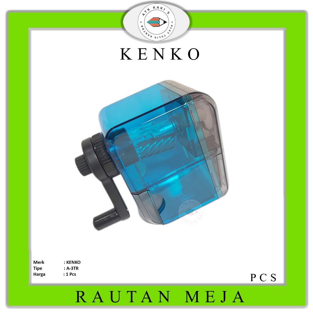 Jual KENKO - Rautan Meja A-3TR Sharpener - Pcs | Shopee Indonesia
