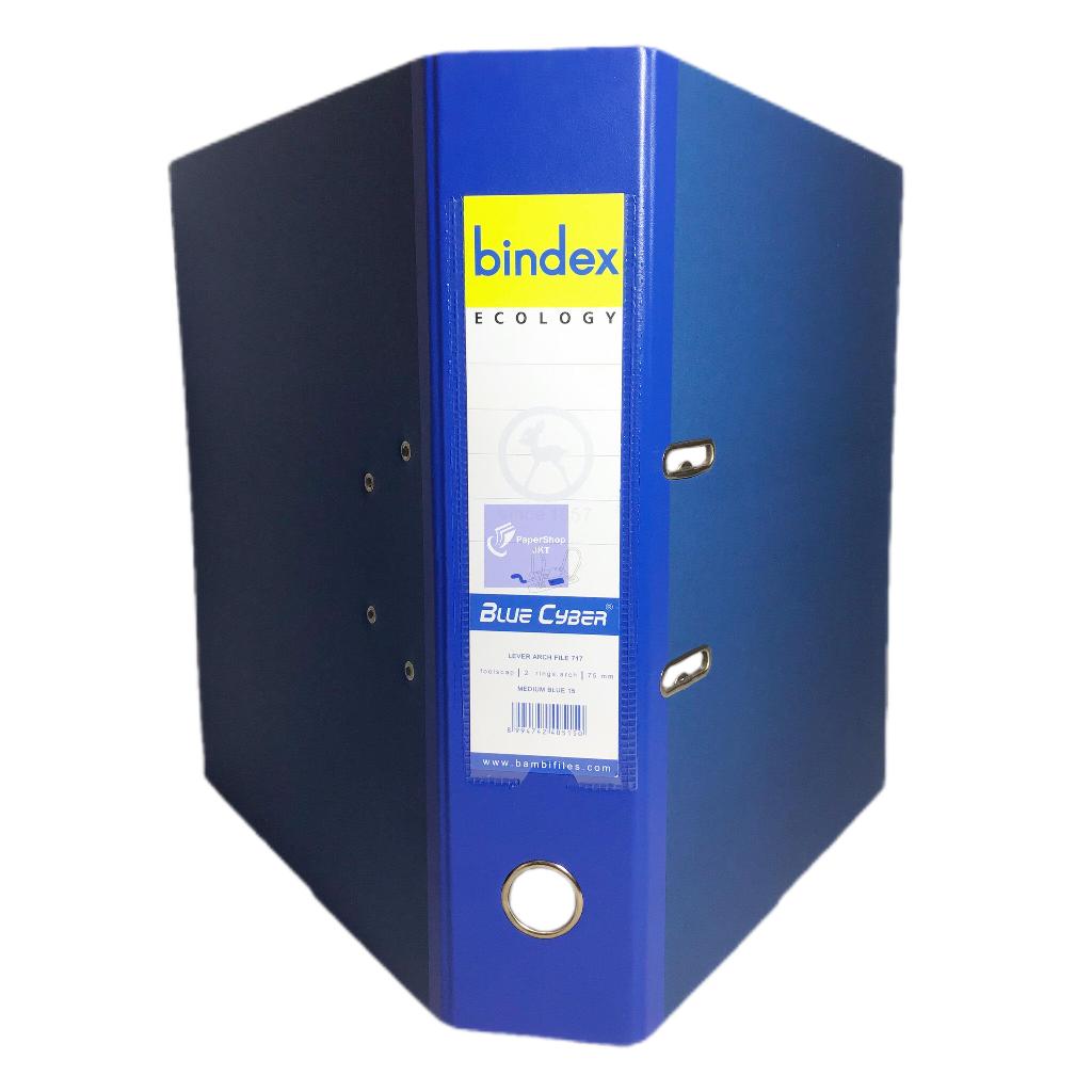Jual BINDEX - Ordner Tempat File Ukuran Folio 717 Hitam & Biru - Pcs ...