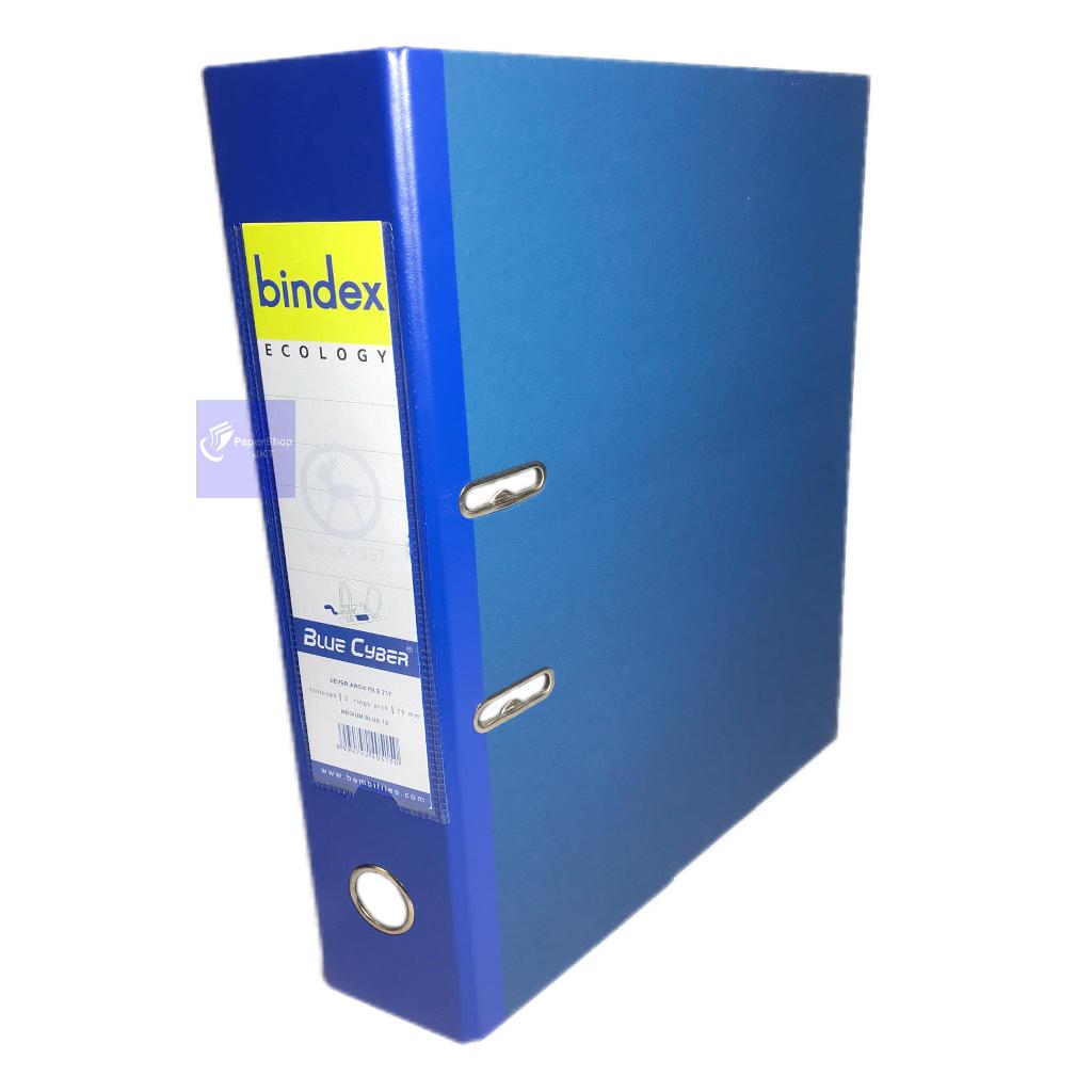 Jual BINDEX - Ordner Tempat File Ukuran Folio 717 Hitam & Biru - Pcs ...
