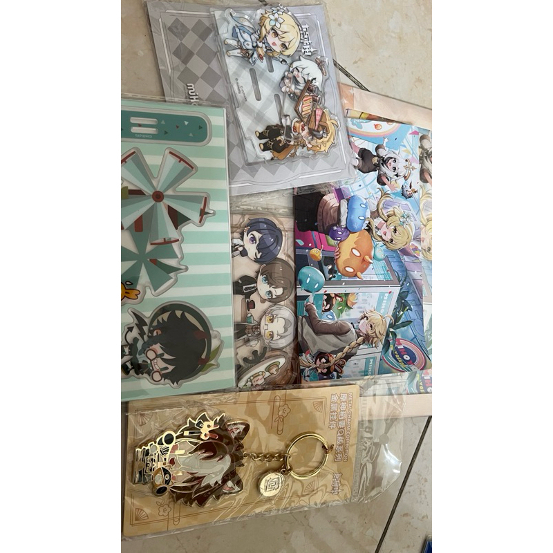 Jual Hoyofest 2022 official Merch TOT GI tears of themis genshi impact ...