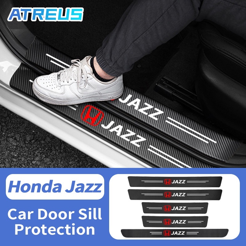 Jual Model Print sticker Honda Jazz carbon 3d pengaman pintu bagasi ...
