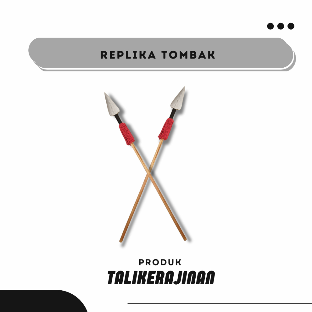 Jual Replika tombak adat - tombak kayu - aksesoris pawai - aksesoris ...