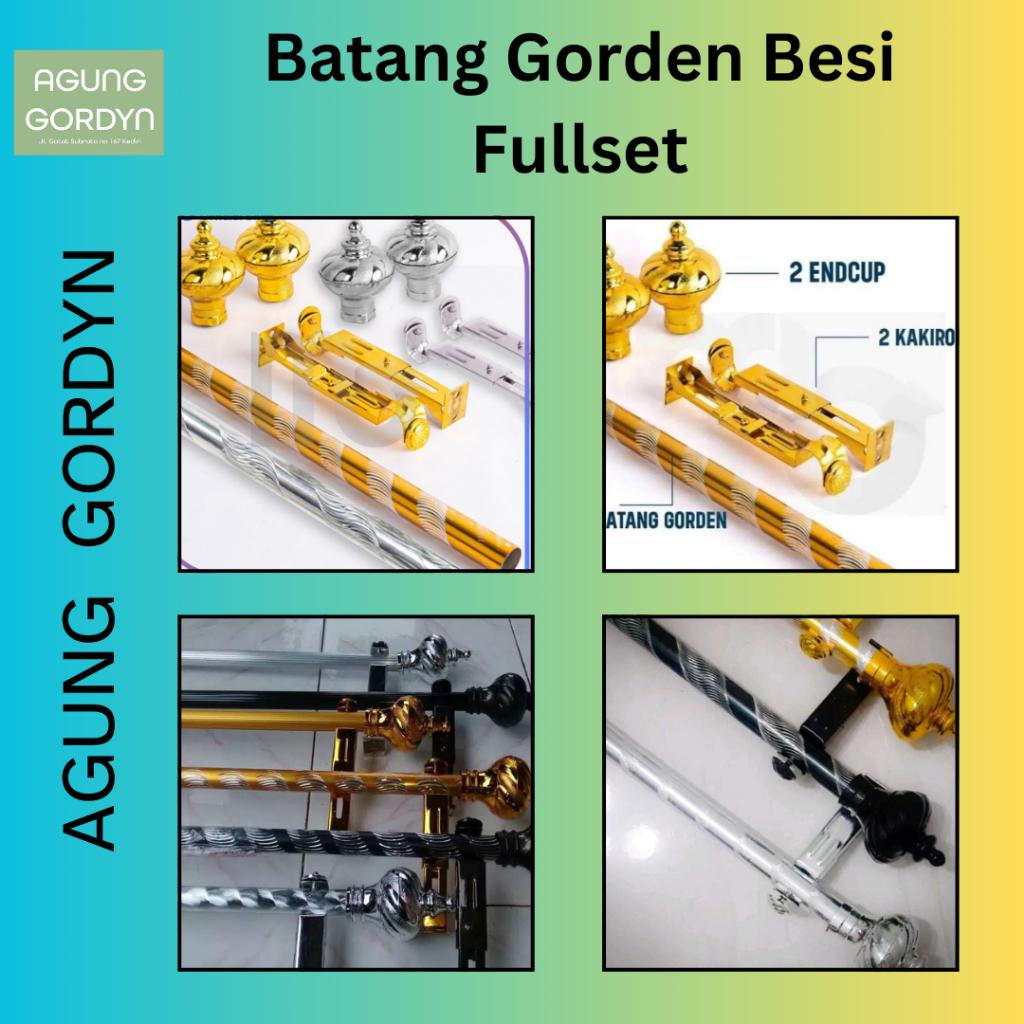Jual BESI GORDEN / TIANG GORDEN / REL GORDEN / BATANG HORDENG / PIPA ...