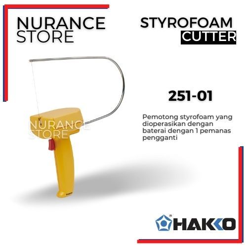 Jual HAKKO STYROFOAM CUTTER 251-01 (BATTERY POWERED) | Shopee Indonesia
