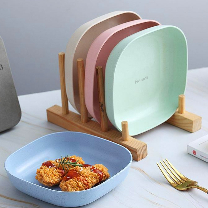 Jual [ID]Freemir Set 4 pcs Piring 15cm Piring Sehat Piring Berbahan ...