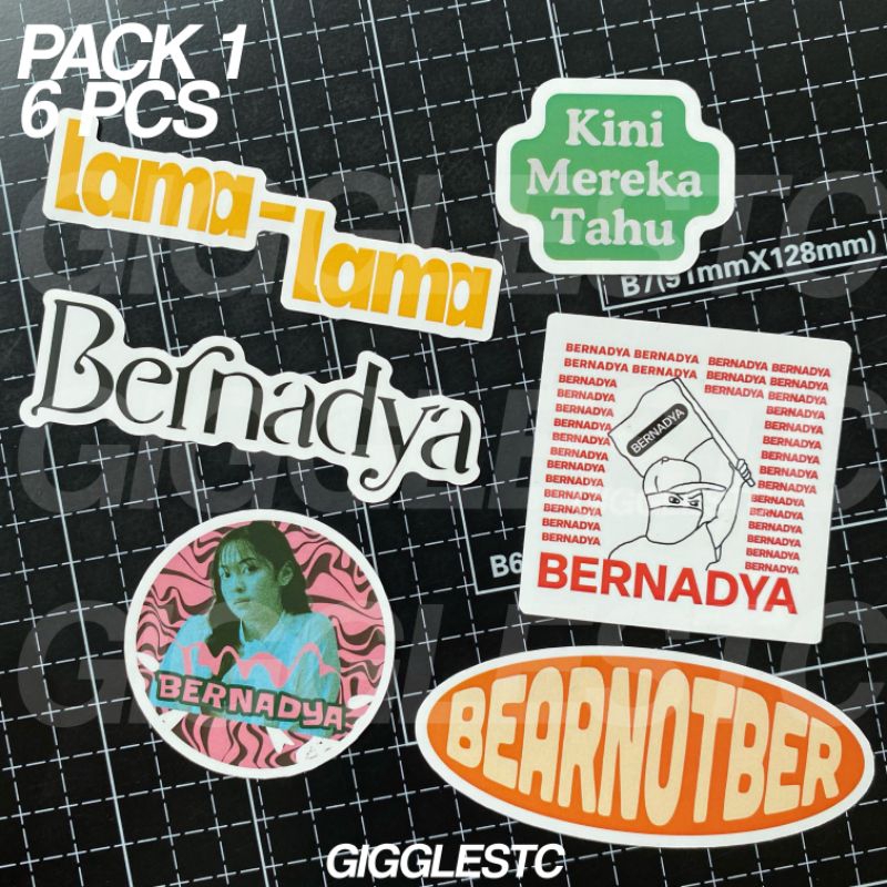 Jual Sticker Pack BERNADYA | Shopee Indonesia