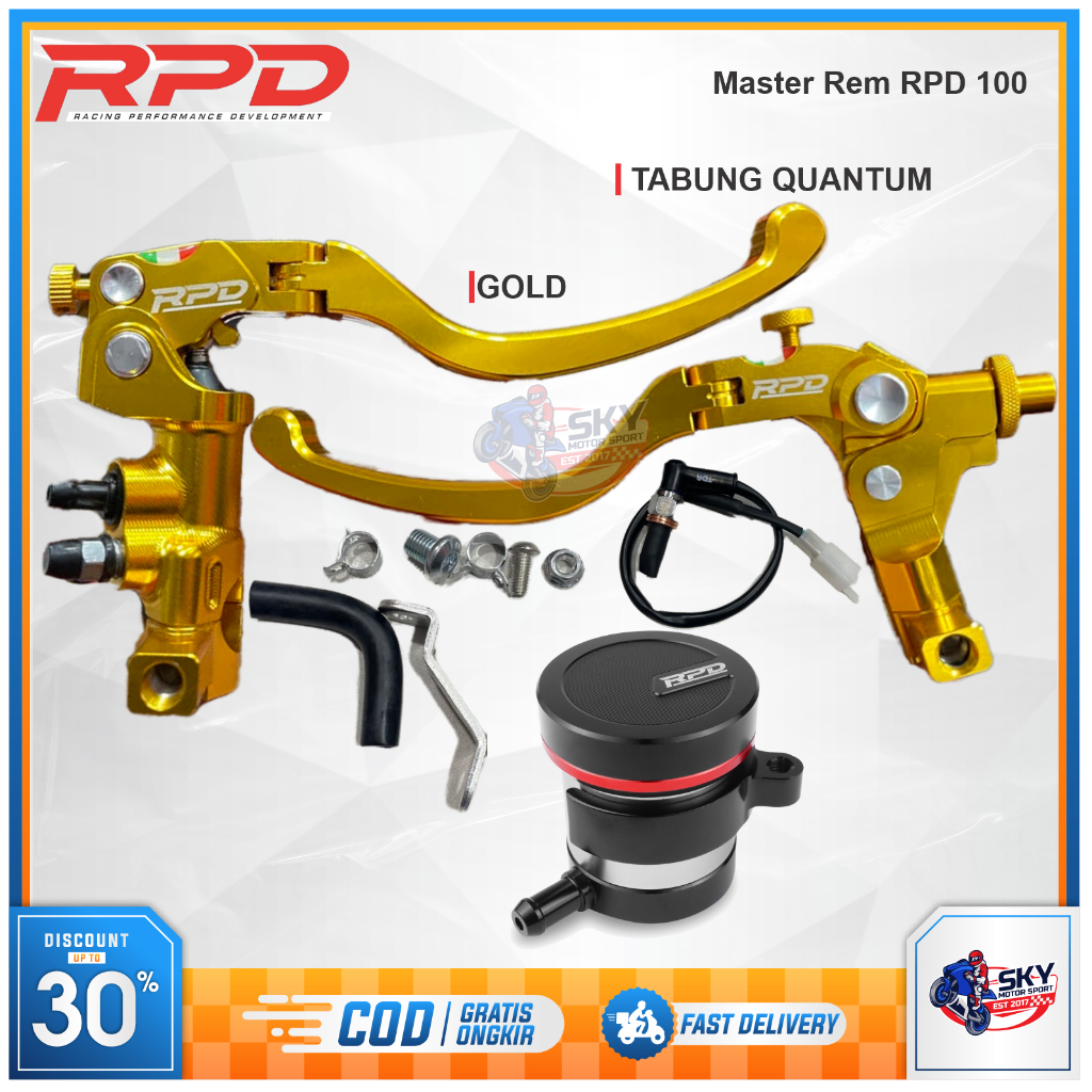 Jual Master Rem RPD + Kiri Kopling Tabung Quantum Vario Aerox Beat Mio ...