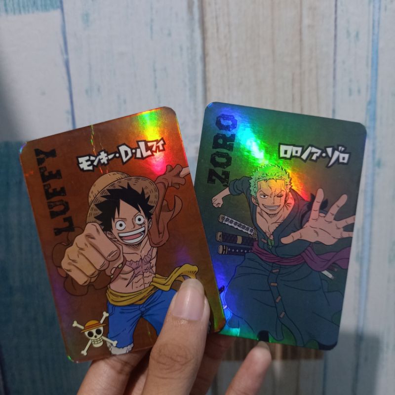 Jual PHOTOCARD | PLASTIC CUP LUFFY & ZORO HOLOGRAM CHATIME X ONE PIECE ...