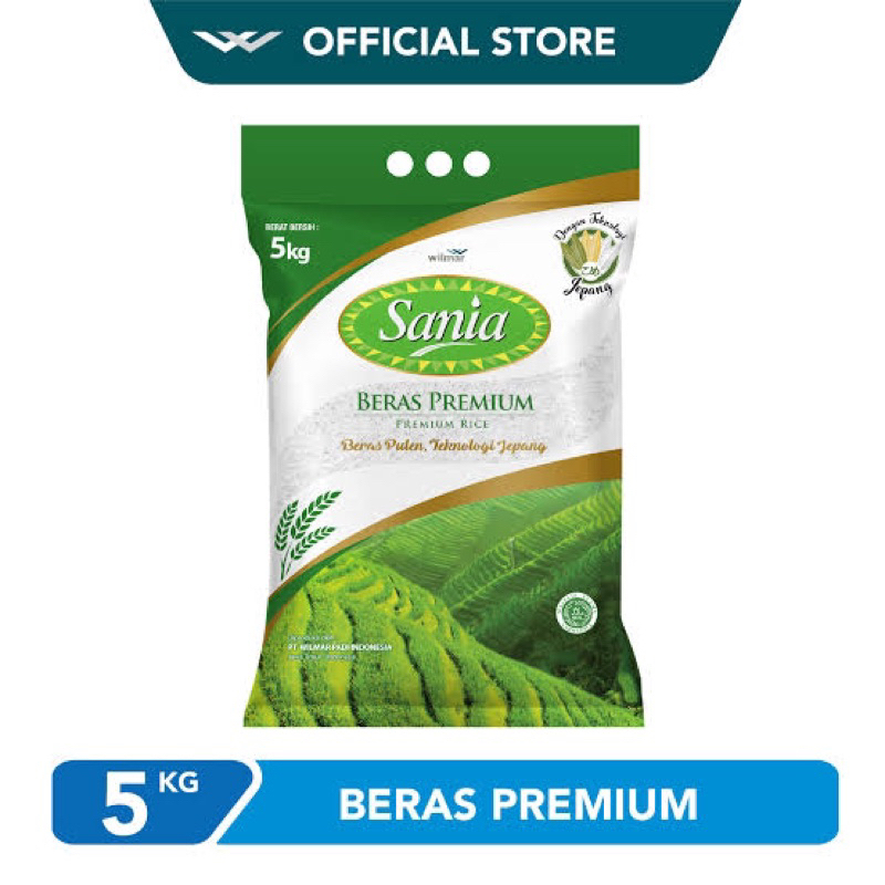 Jual sania beras premium 5kg - beras sania 5kg - beras sania 5 kg ...