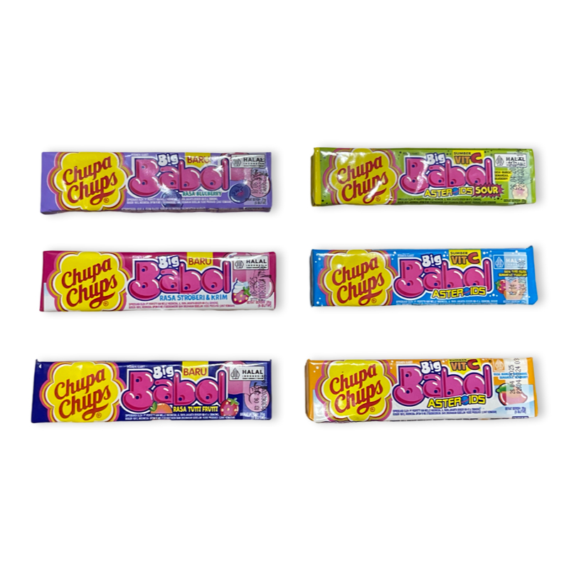 Jual Permen Karet Big Babol 20 gr Rasa Stoberi Blueberry Manggo ...