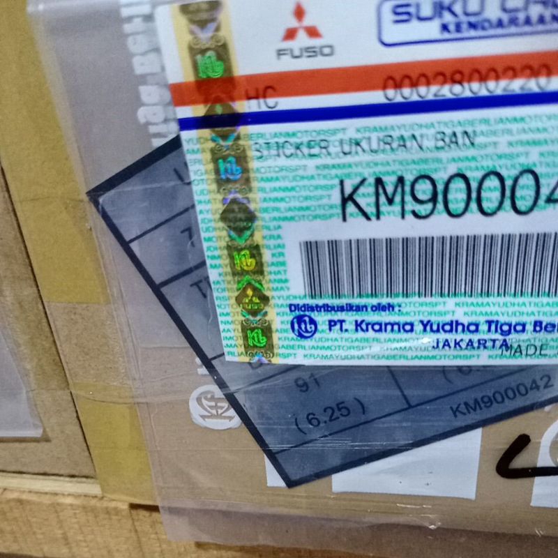 Jual stiker ukuran tekanan ban L300 Orsinil | Shopee Indonesia