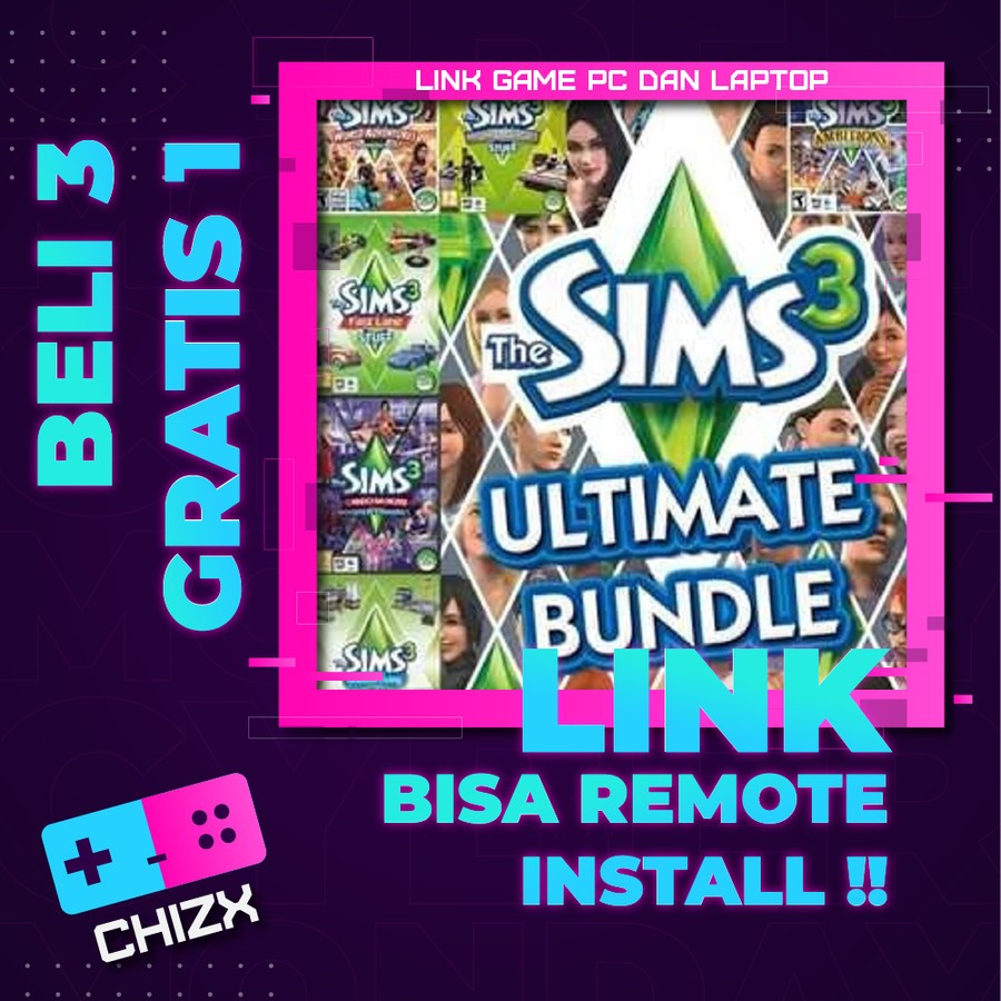 Jual The Sims 3 Ultimate Collection - Game Pc - Game Laptop - Link ...