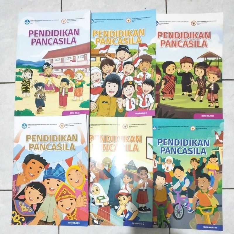 Jual PENDIDIKAN PANCASILA KELAS 1 2 3 4 5 6 SD KURIKULUM MERDEKA P & K | Shopee Indonesia
