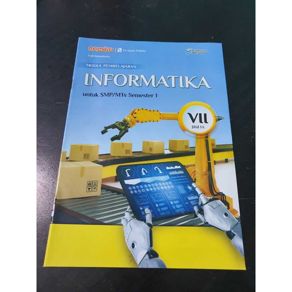 Jual LKS Smt 1 Maestro - Modul Pembelajaran Informatika SMP/MTs Kelas 7 Semester 1 - Kurikulum ...